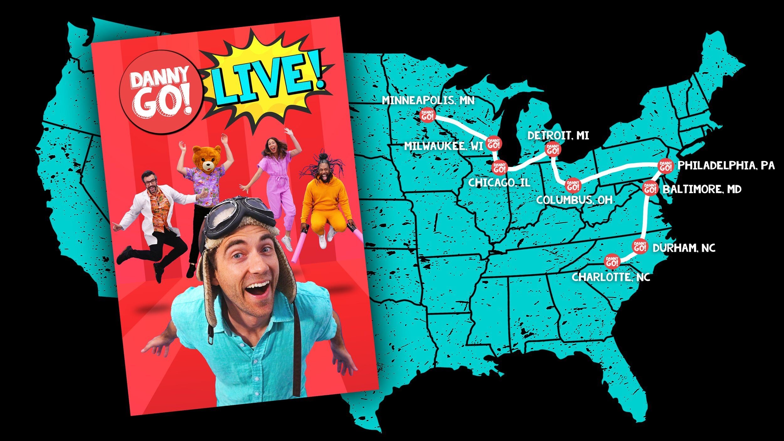 Danny Go! Tour 2025: Dates, Locations, and What to Expect